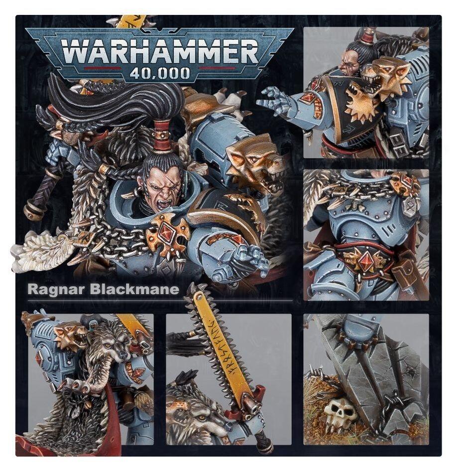 Space Wolves Ragnar Blackmane – Warhammer 40K Wolf Lord | Upto 25% Off ...