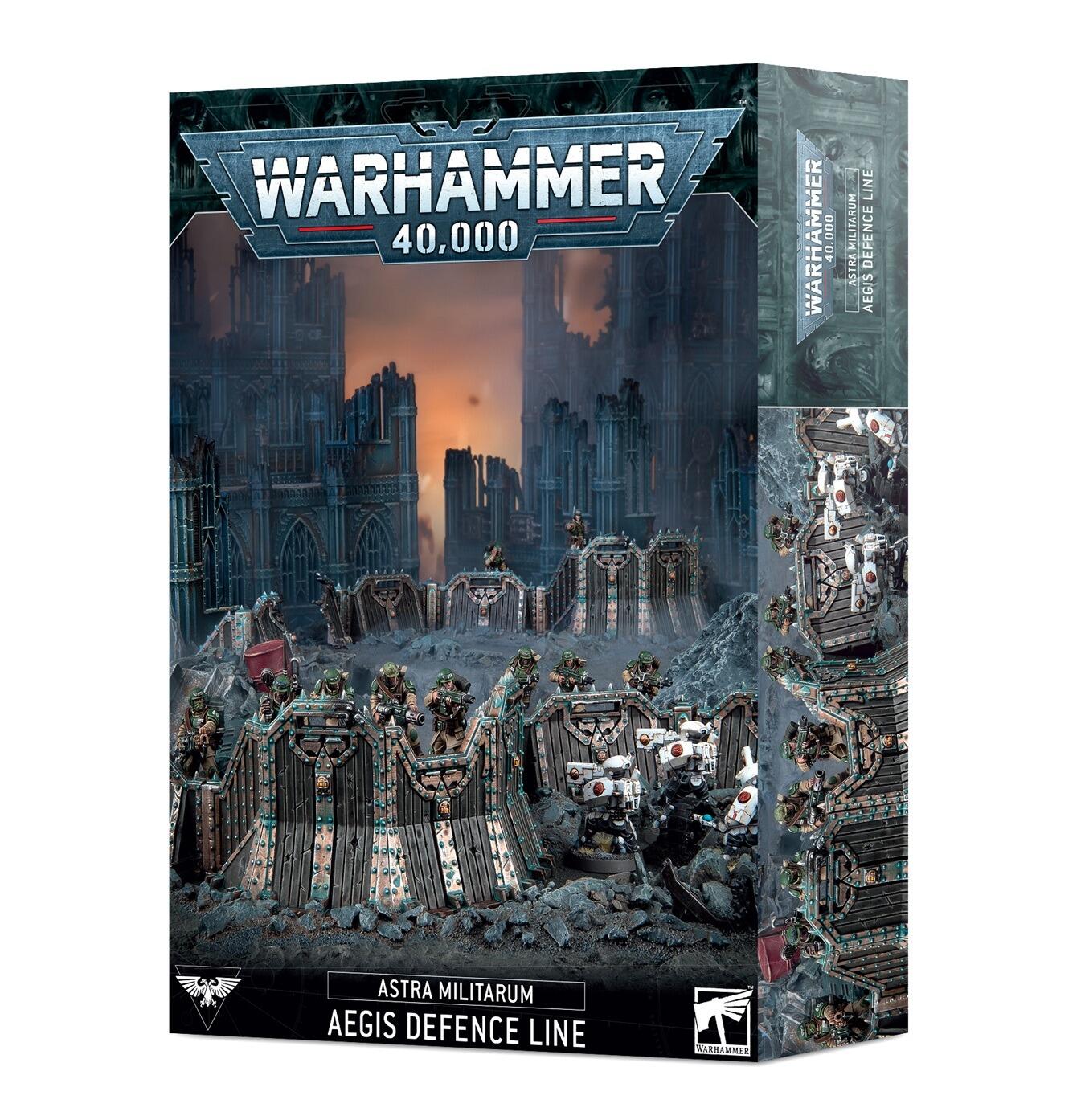 Astra Militarum Aegis Defence Line – Warhammer 40K Fortifications ...