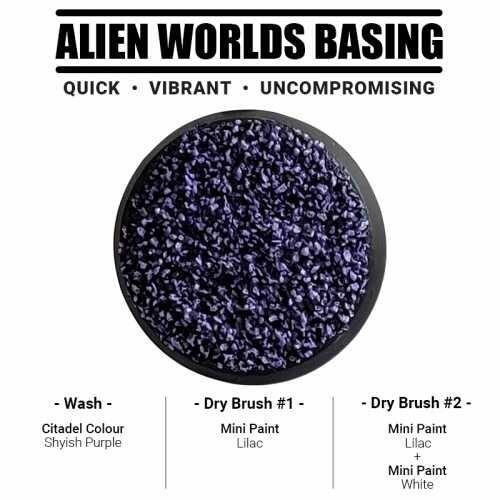 Violetta Purple Basing Sand (275ml) – Scenic Texture | War Models