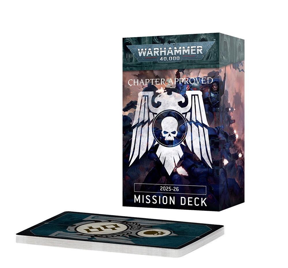 Chapter Approved 2025–26: Mission Deck | Matched Play Warhammer 40K ...