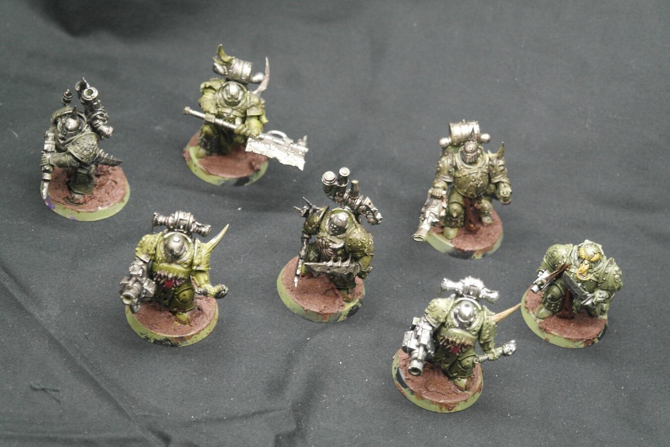 Pre-Loved Plague Marines – Used Warhammer 40K Death Guard Models ...