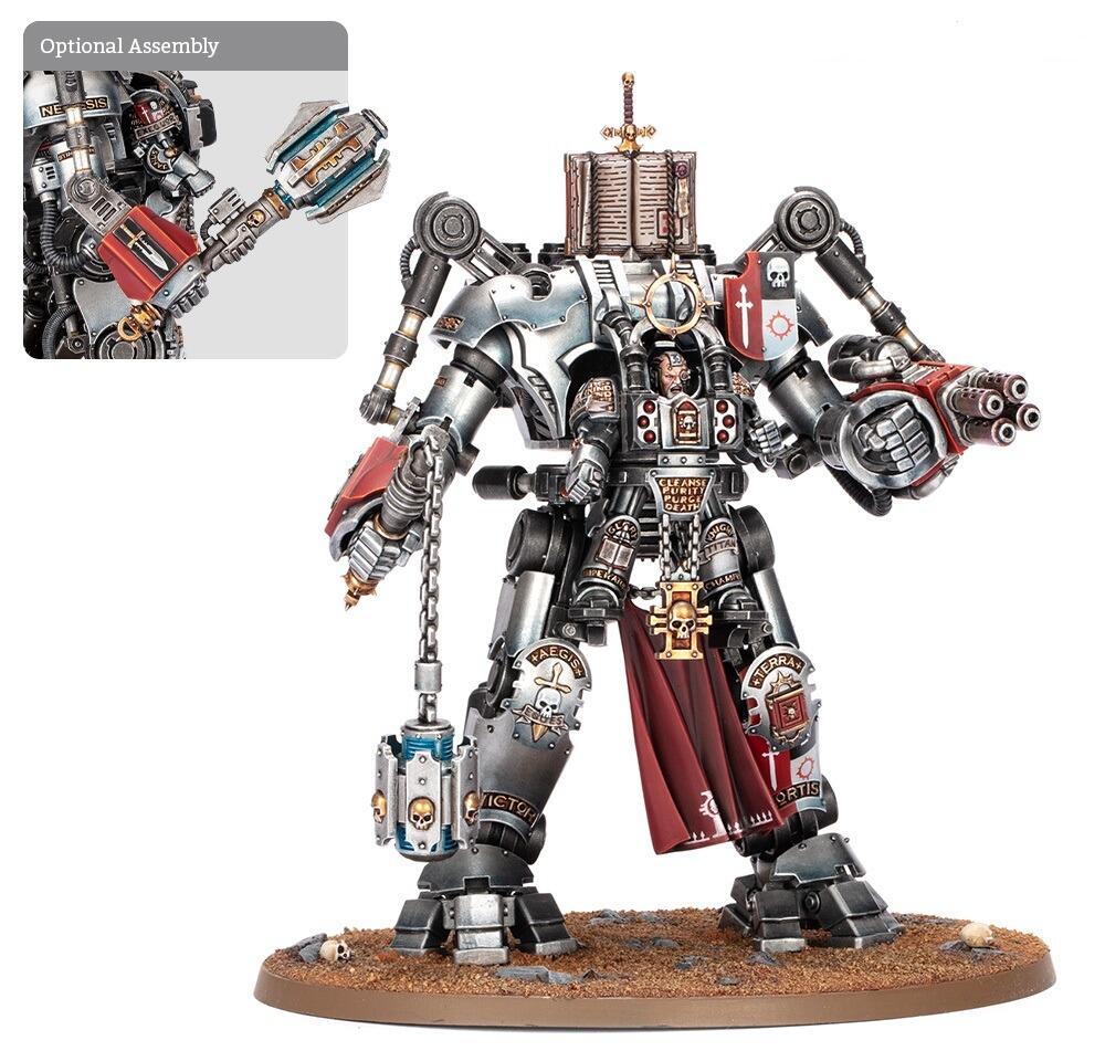 Grand Master in Nemesis Dreadknight – Grey Knights Lord of War | Warhammer 40k