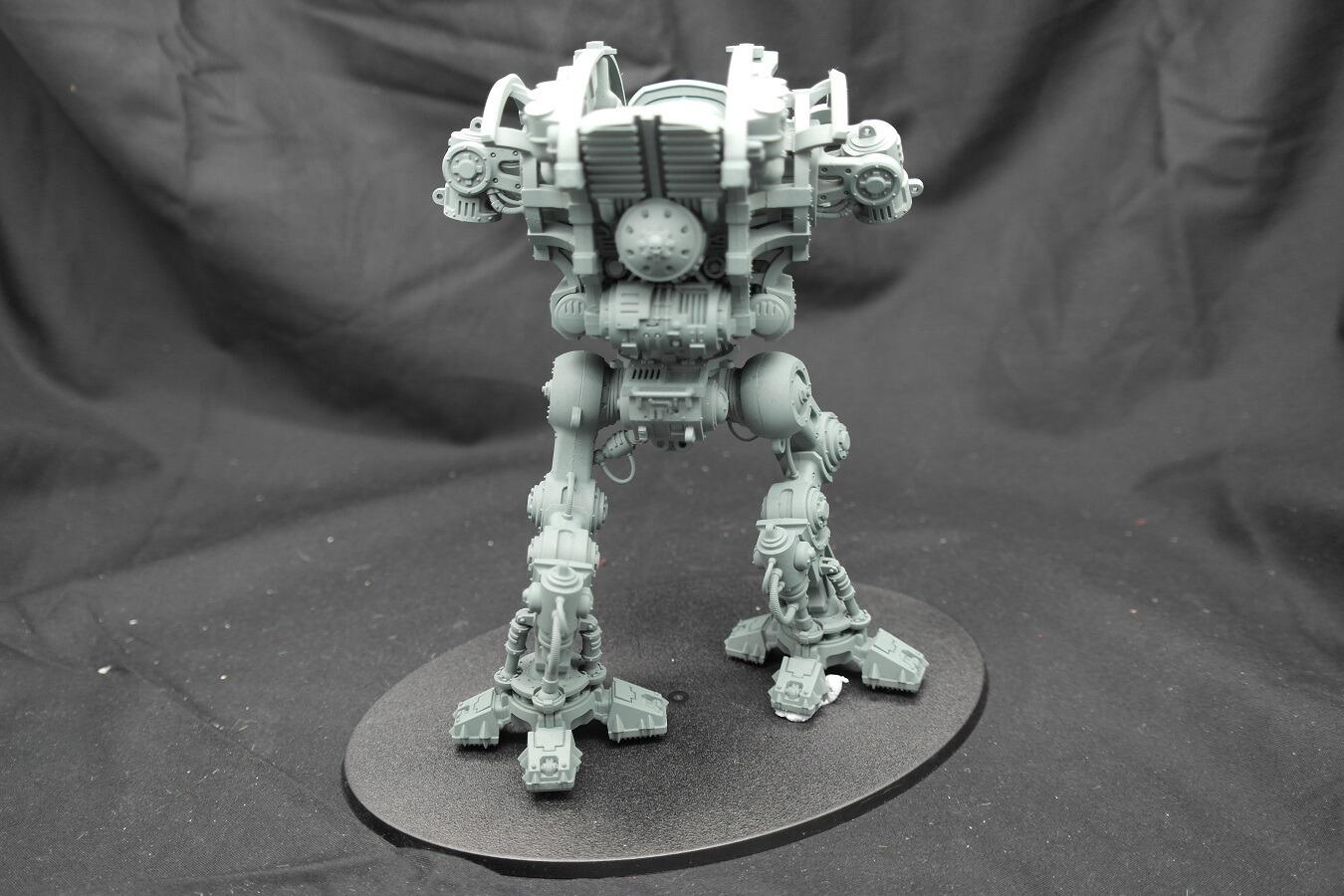 Pre-Loved Chaos Knight Desecrator – Partially Built | Warhammer 40k