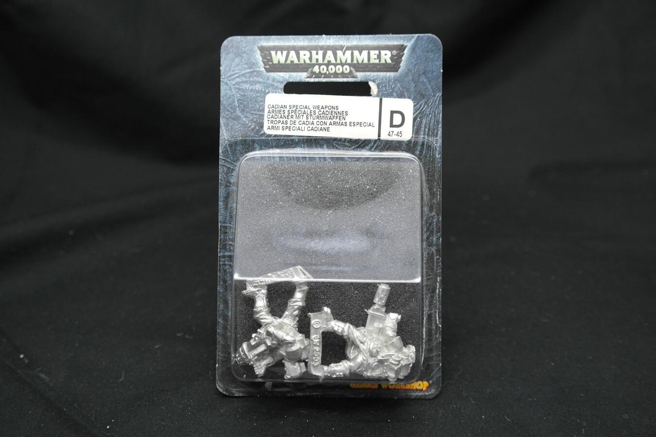 Pre-Loved Cadian Special Weapons Blister | Warhammer 40k
