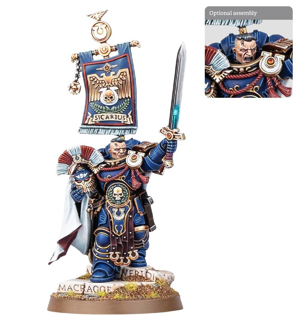 Cato Sicarius – Ultramarines Captain | Warmodels.co.uk
