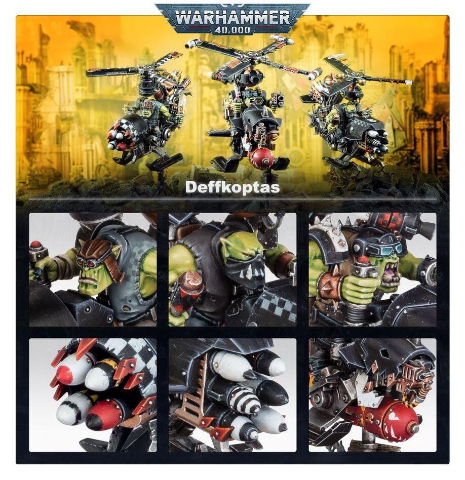 Deffkoptas – Ork Fast Attack Jetbike Unit | Warhammer 40k | Warmodels.co.uk