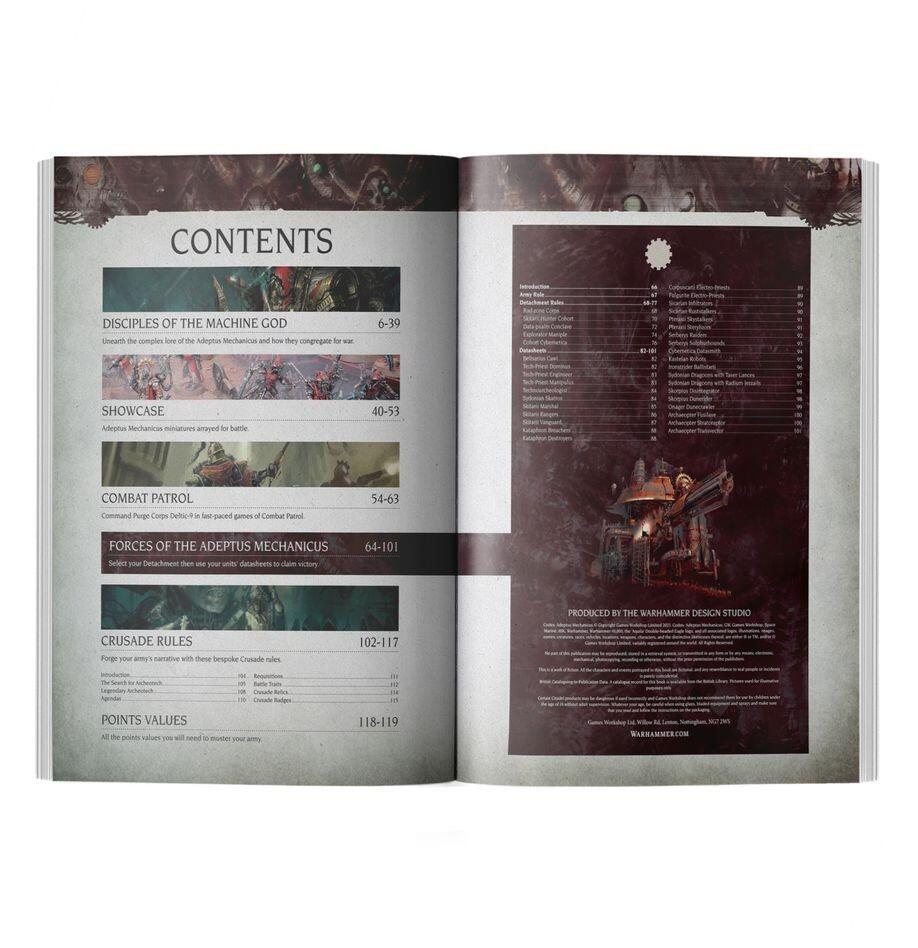 Codex: Adeptus Mechanicus – Warhammer 40k Army Book | Games Workshop ...