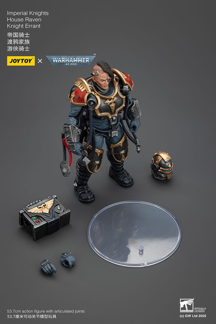 JoyToy Imperial Knights House Raven Knight Errant Figure | Warmodels.co.uk