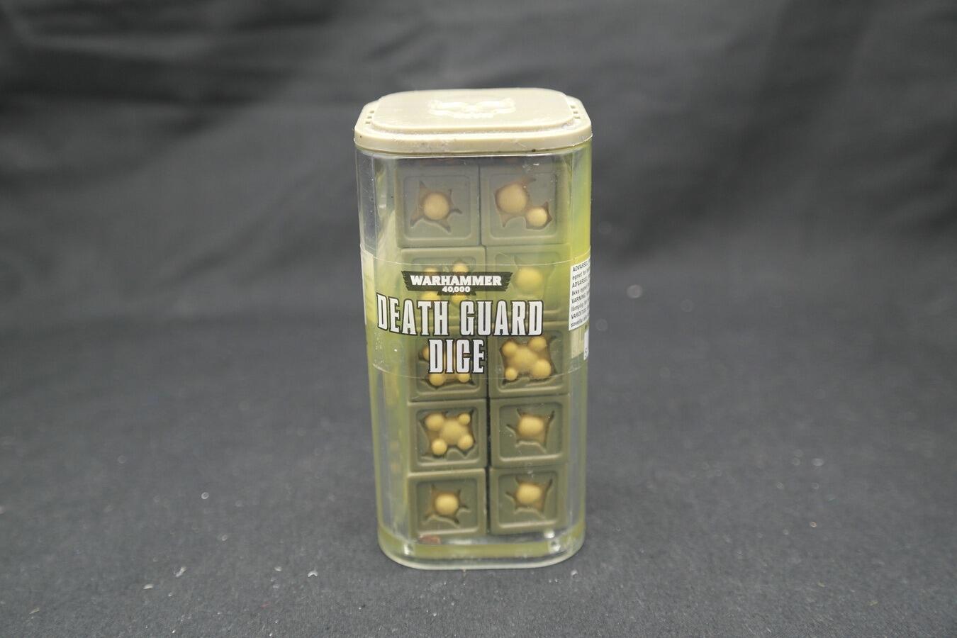 Pre-Loved Death Guard Dice Set | Warhammer 40,000 | Warmodels.co.uk