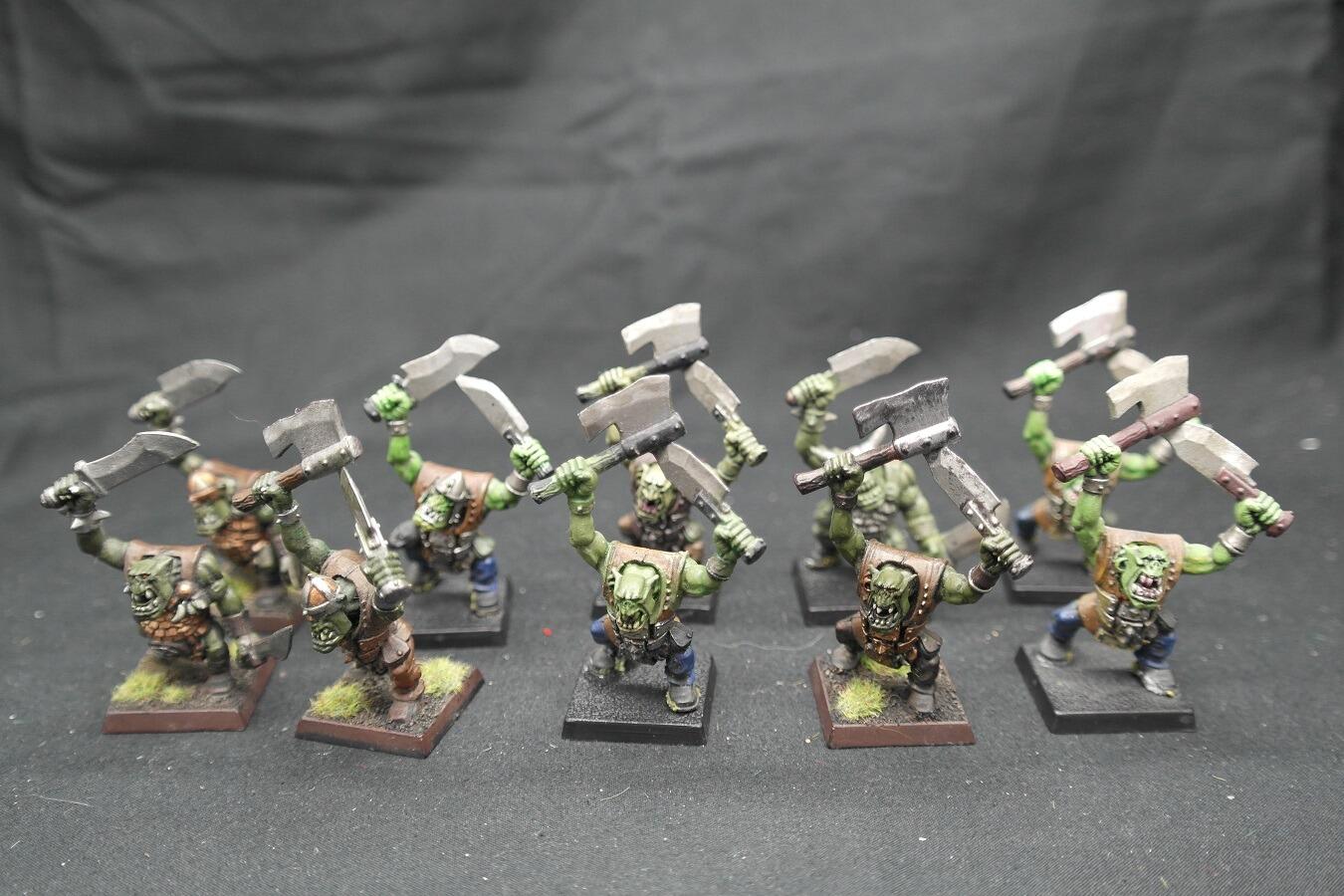 Pre-Loved Orc Boyz (Mob) – Old World | Warmodels.co.uk ref 101