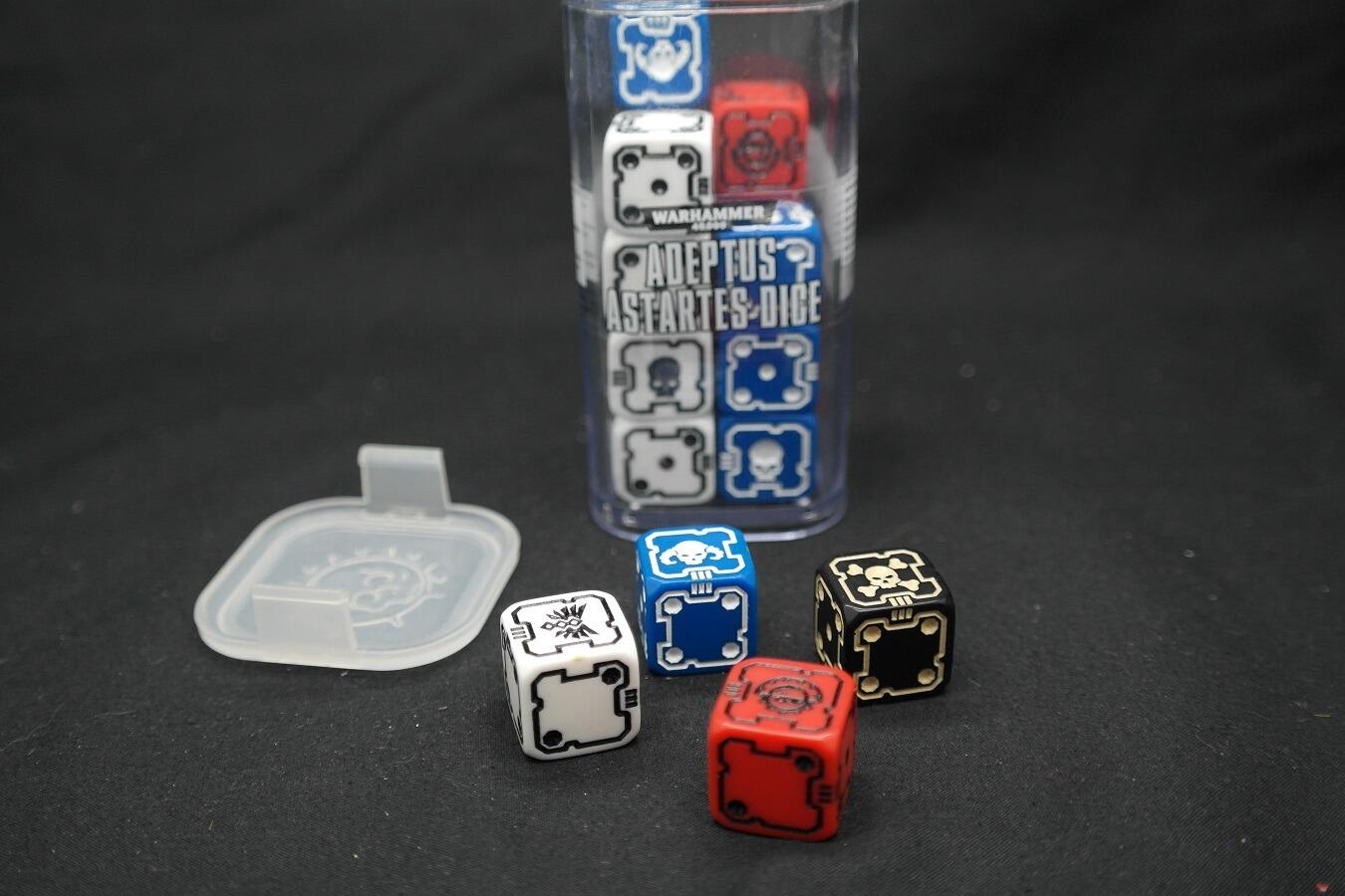 Pre-Loved Adeptus Astartes Dice Set | Warmodels.co.uk