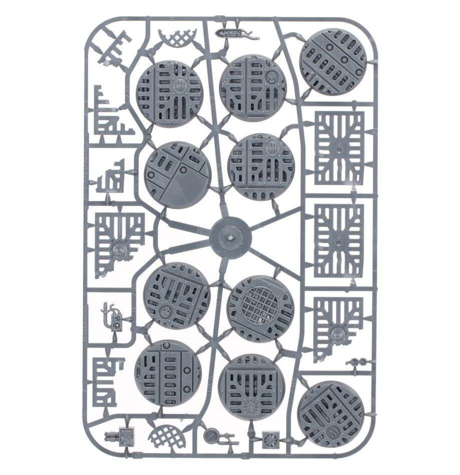 Warhammer 40000 Void War Bases, 60 sculpted infantry bases - Upto 2...