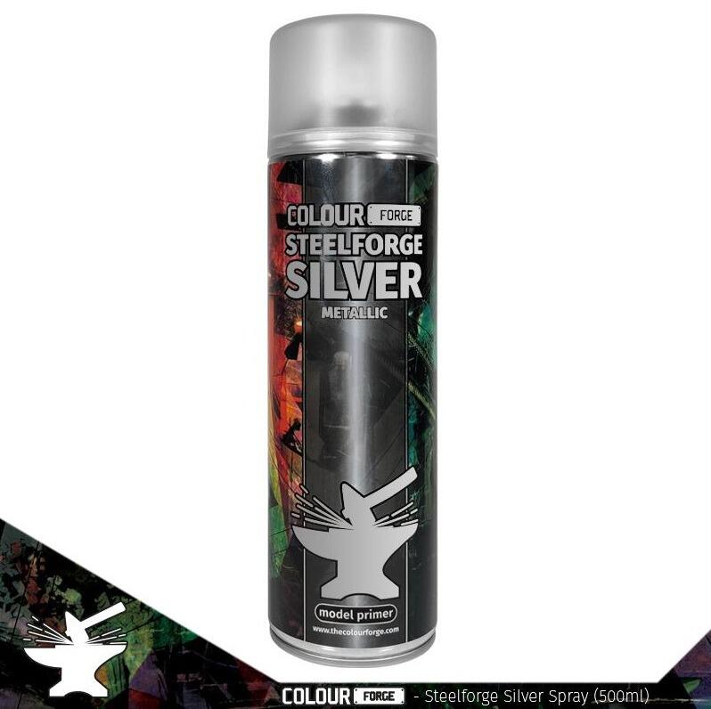 Colour Forge Steelforge Silver Spray 500ml | High Quality Primer ...