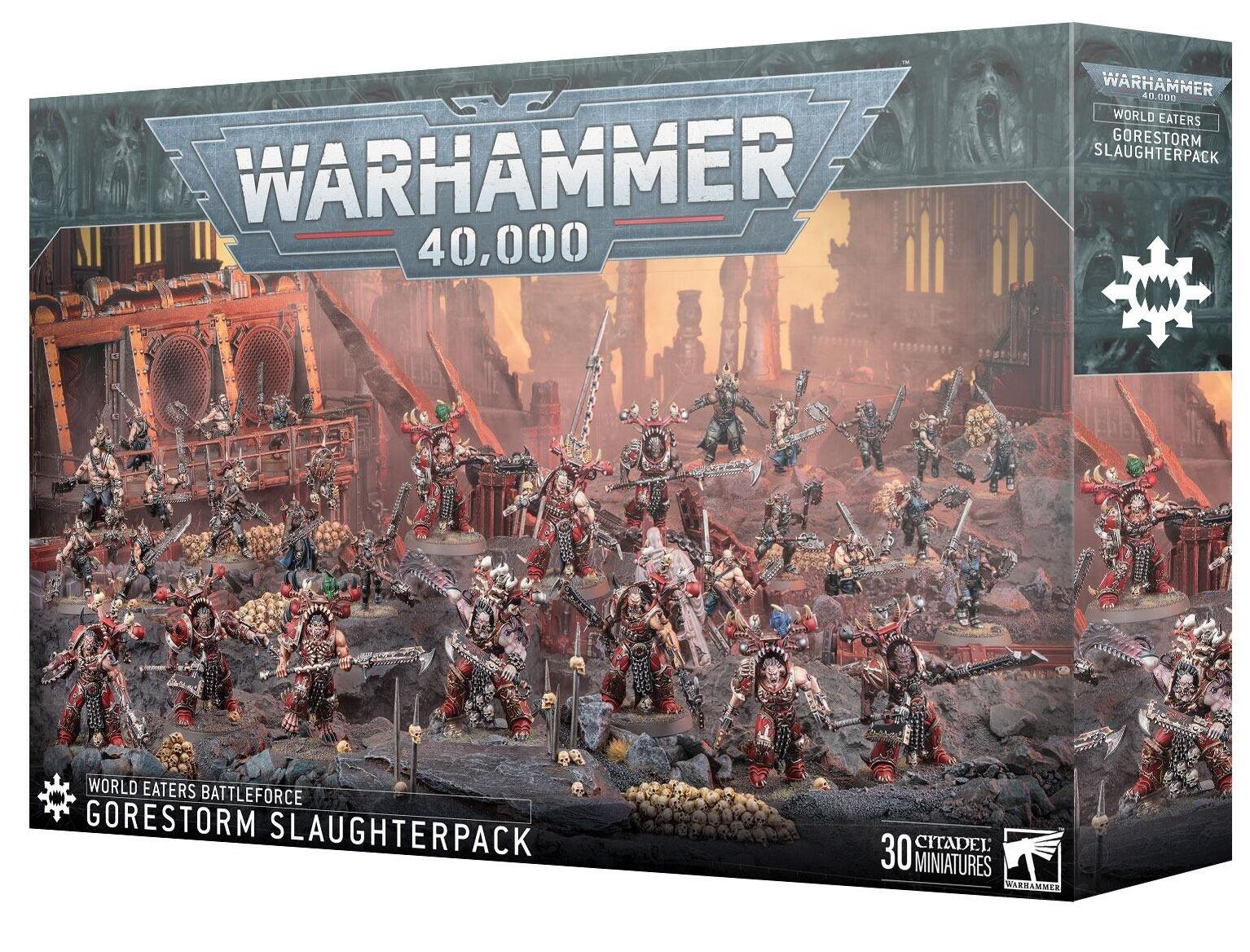 Gorestorm Slaughterpack – World Eaters Battleforce | Warhammer 40K ...