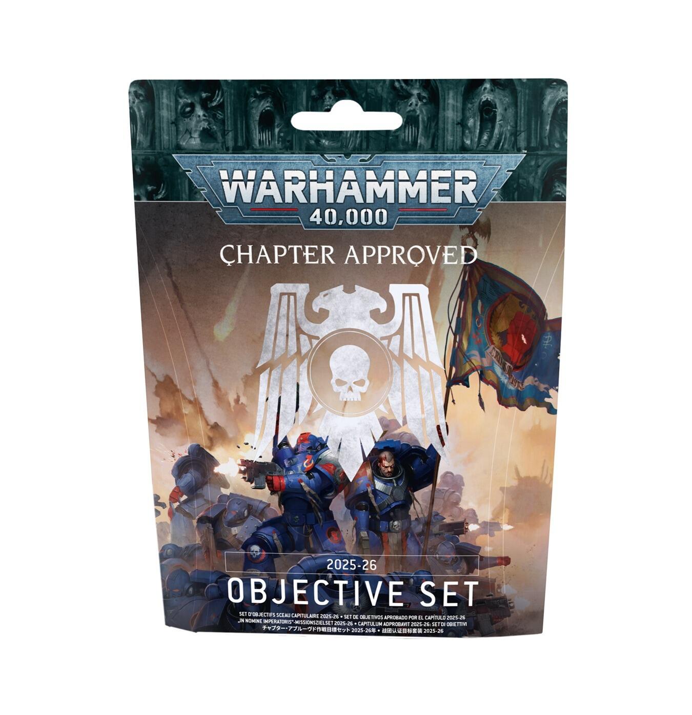 Chapter Approved Objectives Set 2025–26 – Warhammer 40K | Warmodels