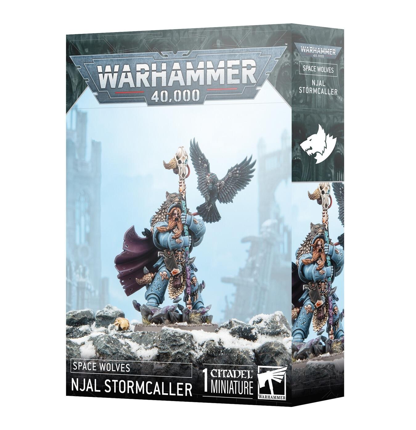 Njal Stormcaller – Space Wolves Rune Priest | Warhammer 40K | Warmodels