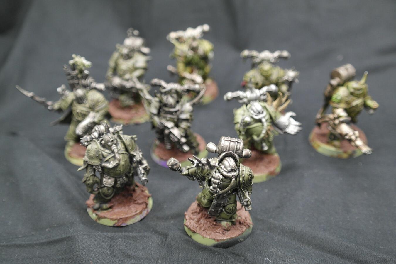 Pre-Loved Plague Marines – Used Warhammer 40K Death Guard Models ...