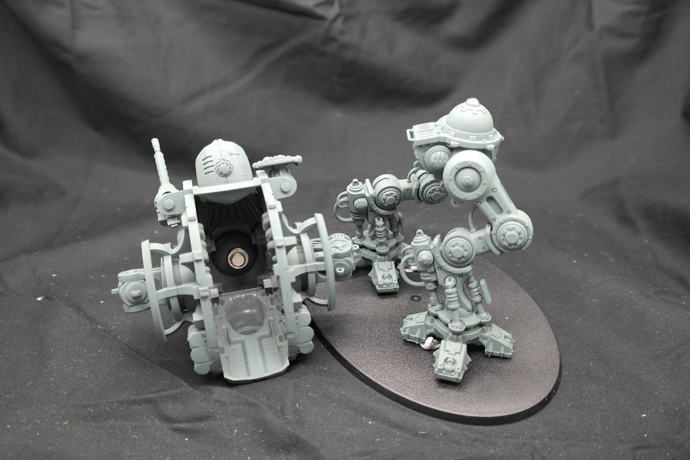 Pre-Loved Chaos Knight Desecrator – Partially Built | Warhammer 40k