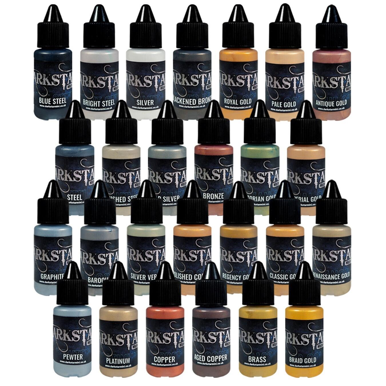 Darkstar Molten Metals Paints | Metallic Miniature Paints | Warmodels.co.uk