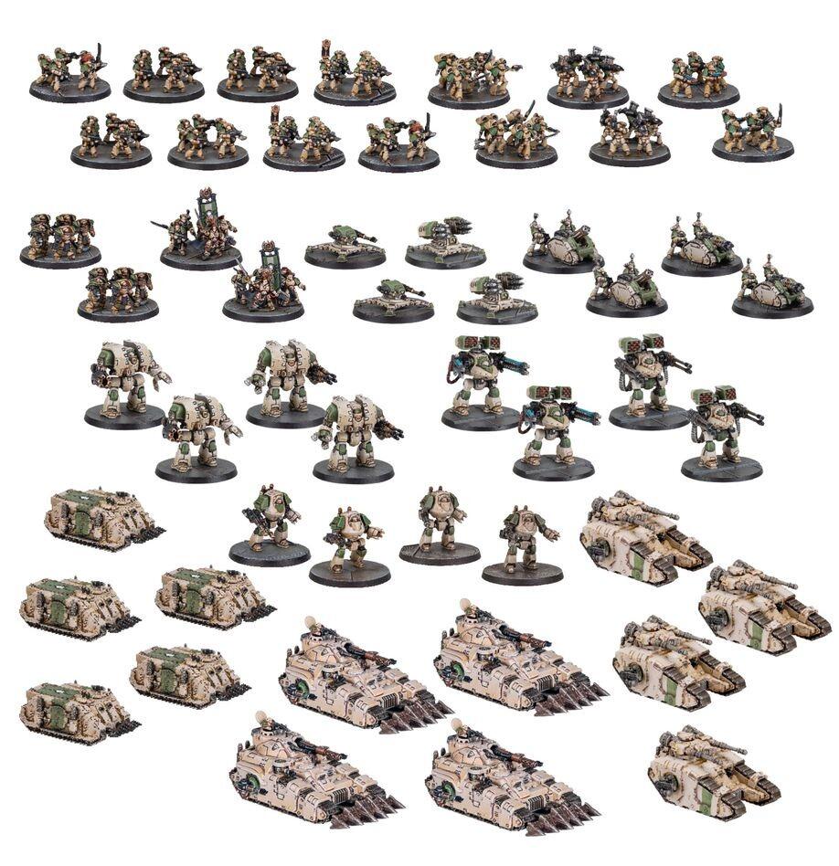 Legiones Astartes Combat Force – Legions Imperialis Army Set ...