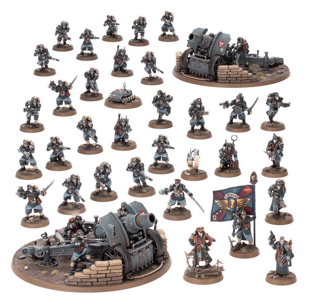 Battleforce: Krieg Siege Platoon – Death Korps Army Set | Warmodels.co.uk