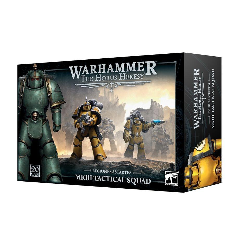 MKIII Tactical Squad – Iron Armour Space Marines | Horus Heresy ...