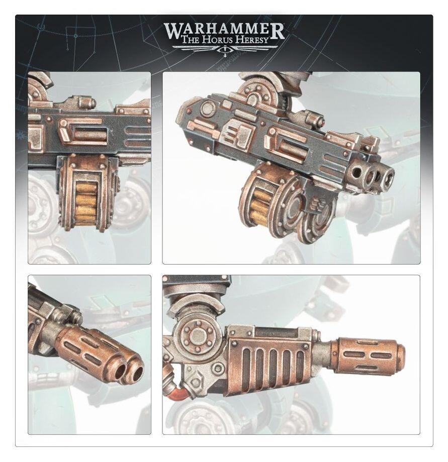 Contemptor Dreadnought Weapons Frame | 40K | Warmodels.co.uk