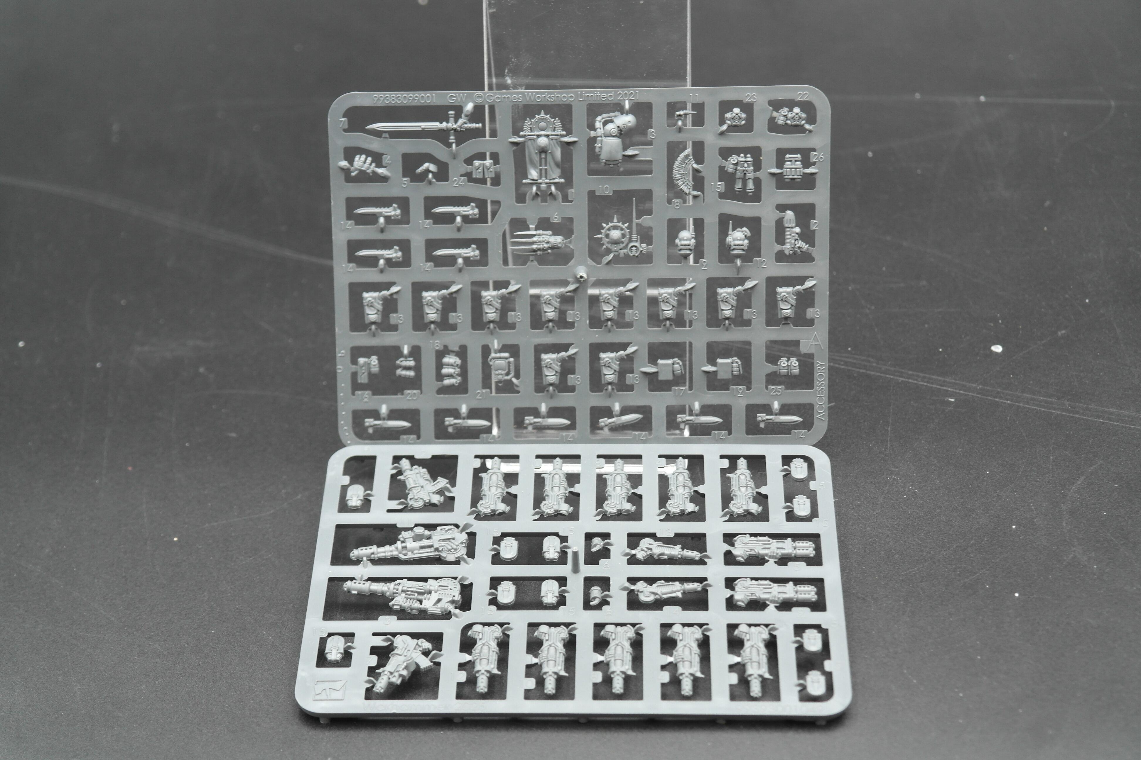 Pre-Loved Disintegrator Weapons Sprue 30k | Warmodels.co.uk