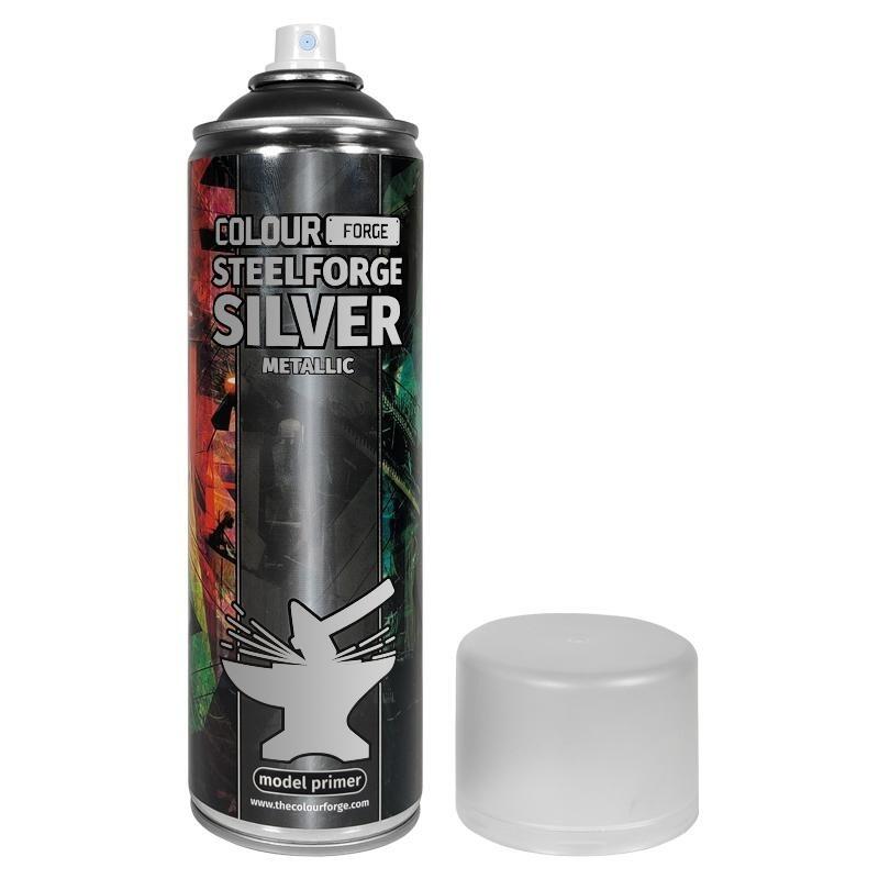 Colour Forge Steelforge Silver Spray UK Only | Warmodels.co.uk