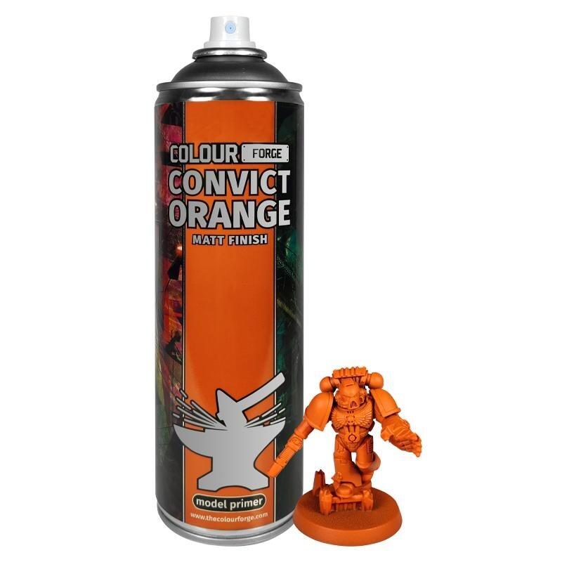 Colour Forge Convict Orange Spray UK Only | Warmodels.co.uk