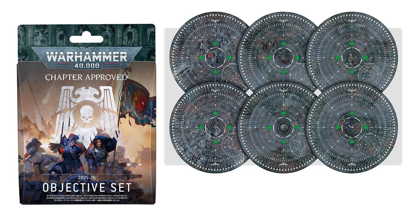 Chapter Approved Objectives Set 2025–26 – Warhammer 40K | Warmodels