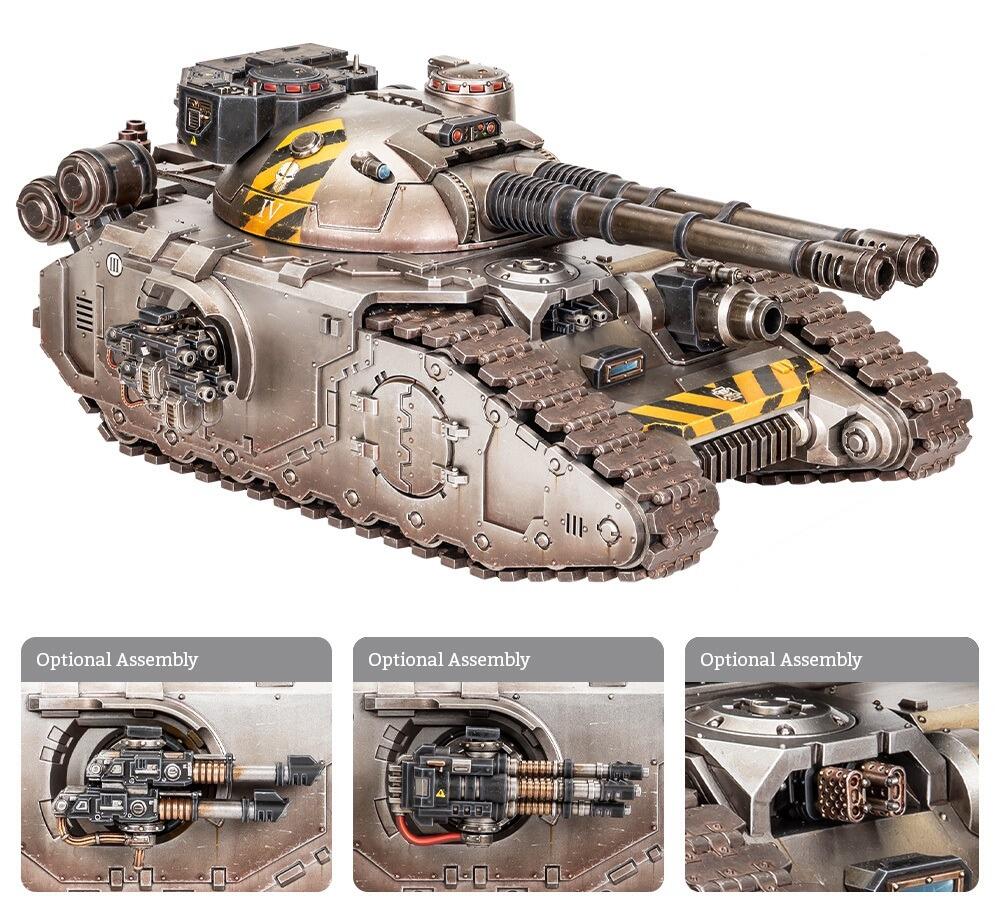 Fellblade Super-heavy Battle Tank – Legiones Astartes | Warhammer The ...