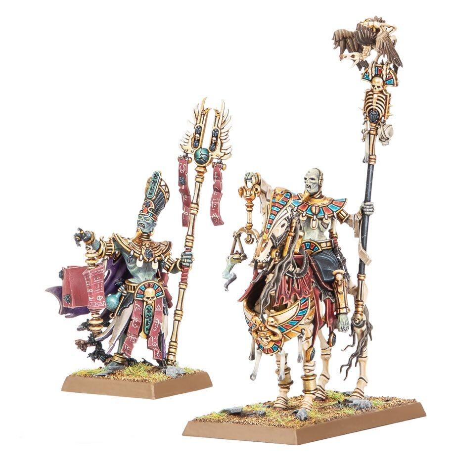 Liche Priests – Tomb Kings of Khemri Spellcasters | Warhammer The Old World