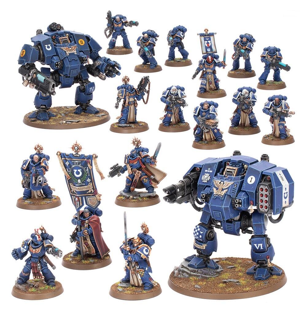 Battleforce: Iron Halo Strike Force – Space Marines Army Box ...