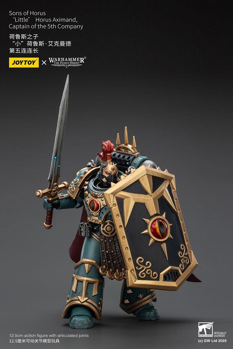 JoyToy Sons of Horus – ‘Little’ Horus Aximand 1/18 Figure | Warmodels.co.uk