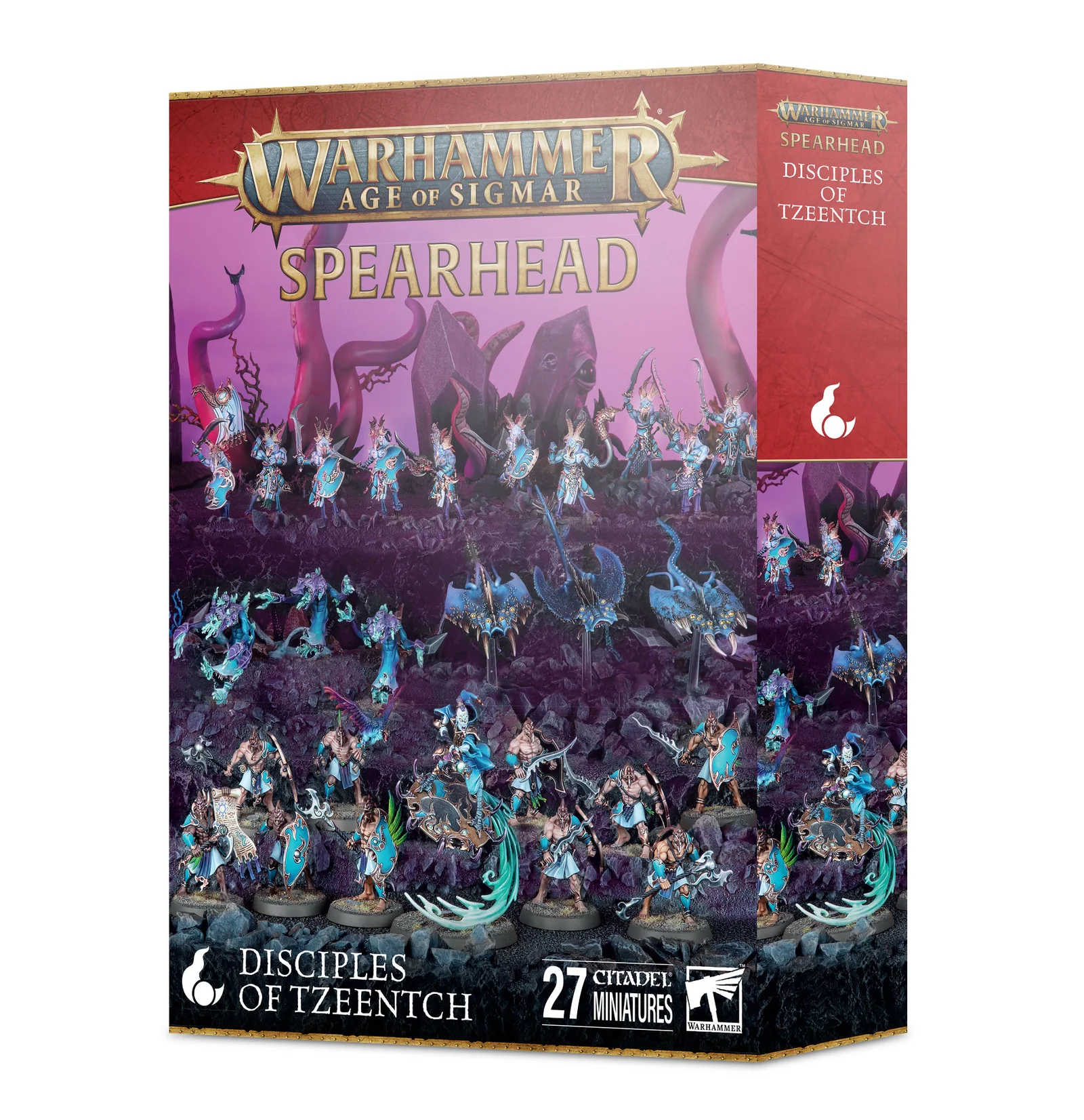 Fluxblade Coven – Disciples of Tzeentch Spearhead Army | Warmodels.co.uk