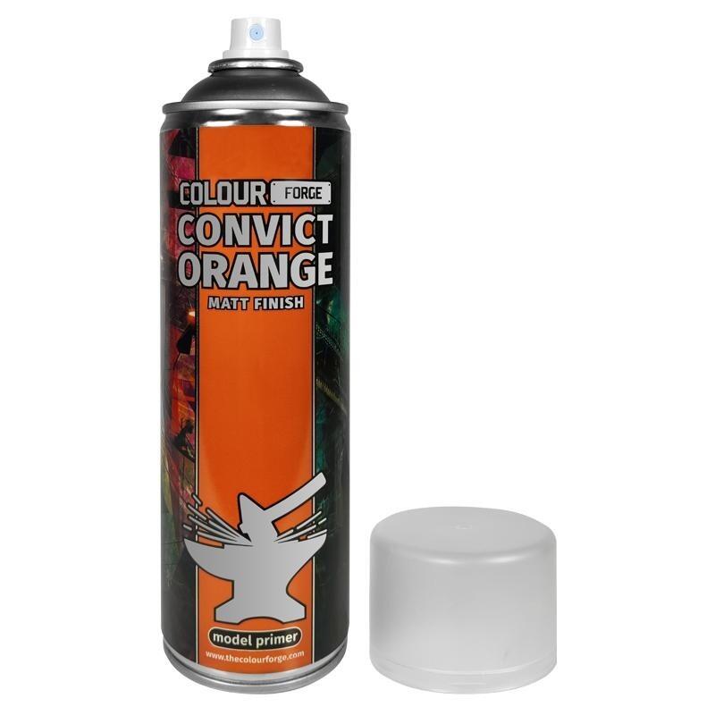 Colour Forge Convict Orange Spray 500ml | High Quality Primer ...