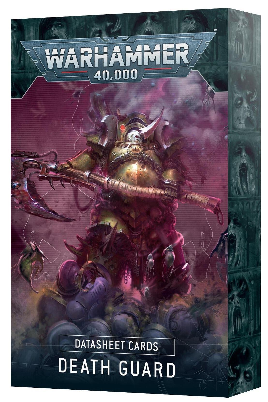 Death Guard Datacards – Quick Reference Rules | Warhammer 40K | Warmodels