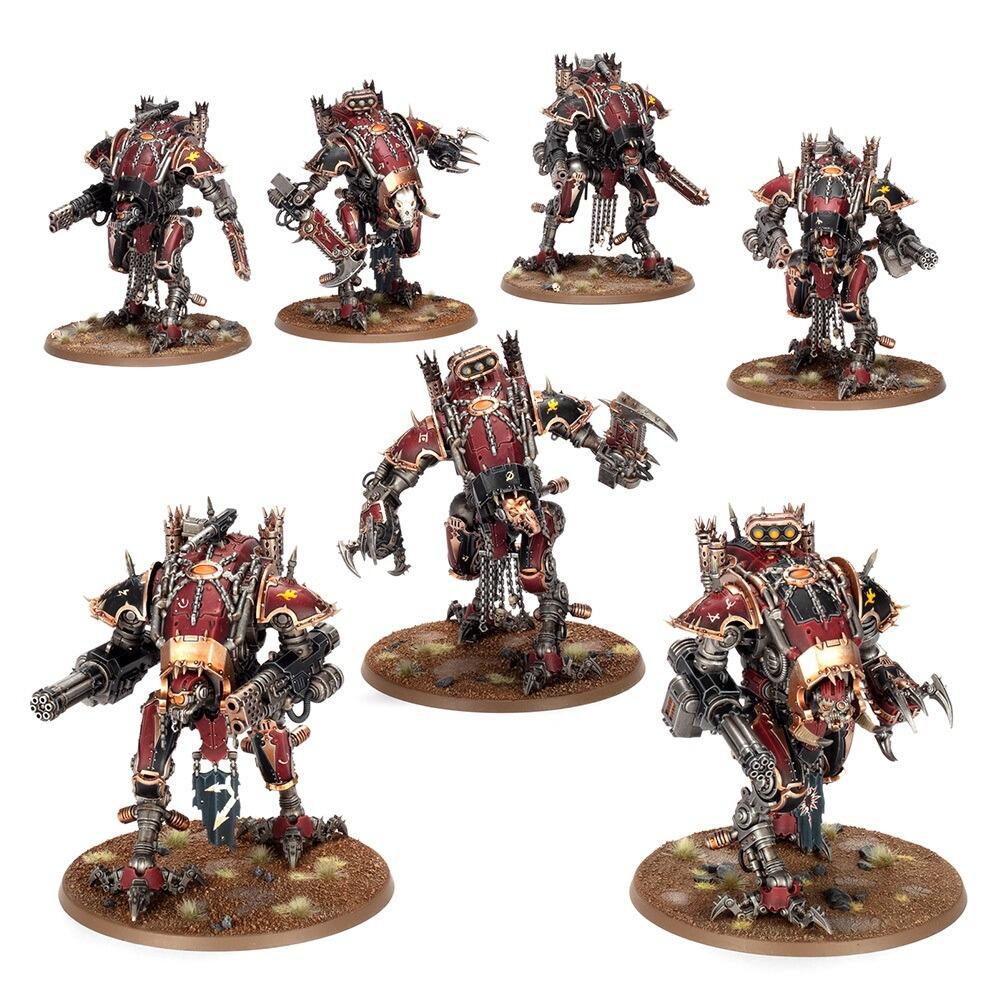 Chaos Knights: Houndpack Lance – War Dogs Battleforce | Warmodels