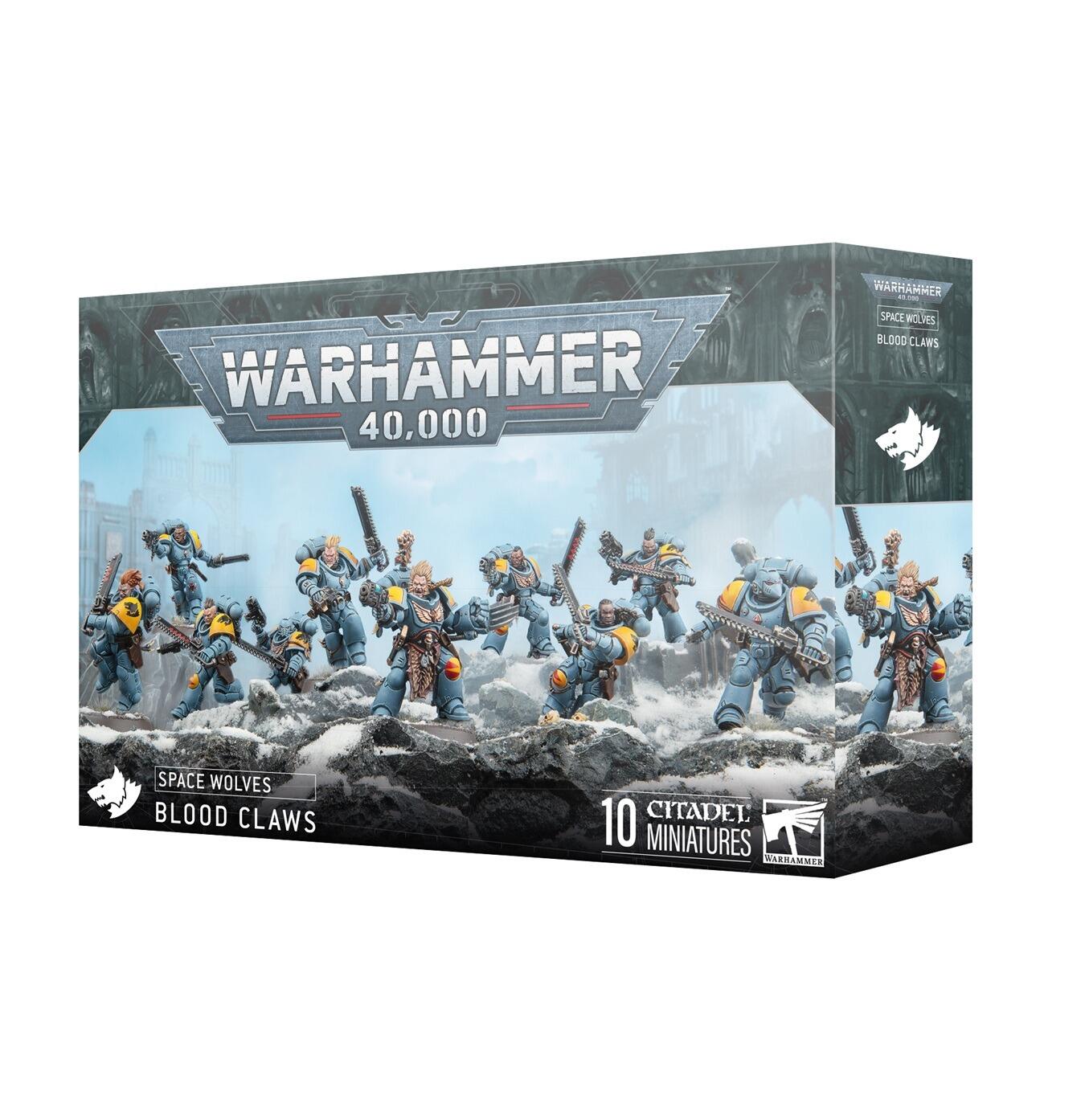 Blood Claws – Space Wolves Assault Troops | Warhammer 40K | Warmodels