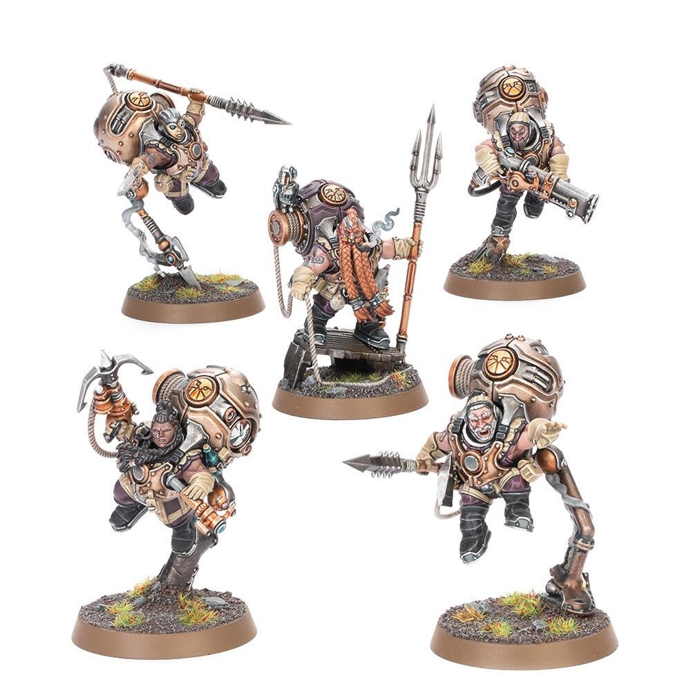 Vongrim Harpoon Crew – Kharadron Overlords Dual Build Kit | Warhammer ...