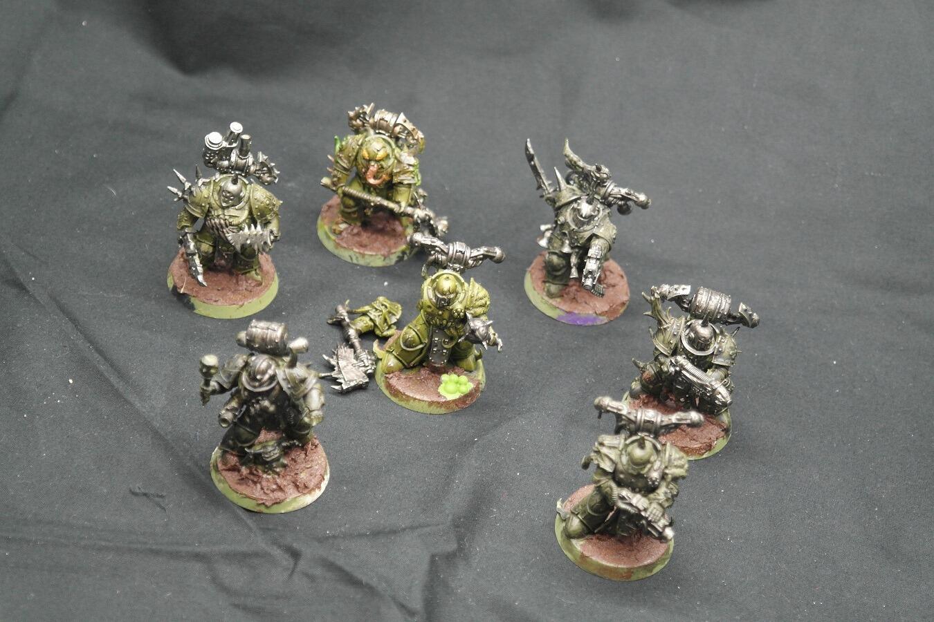 Pre-Loved Plague Marines – Used Warhammer 40K Death Guard Models ...