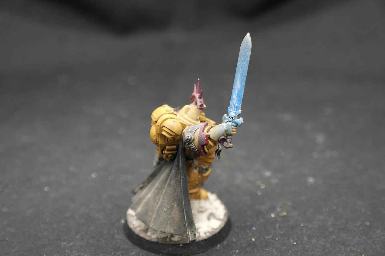 Pre-Loved Captain in MkX Gravis Armour | Space Marines | Warhammer 40k