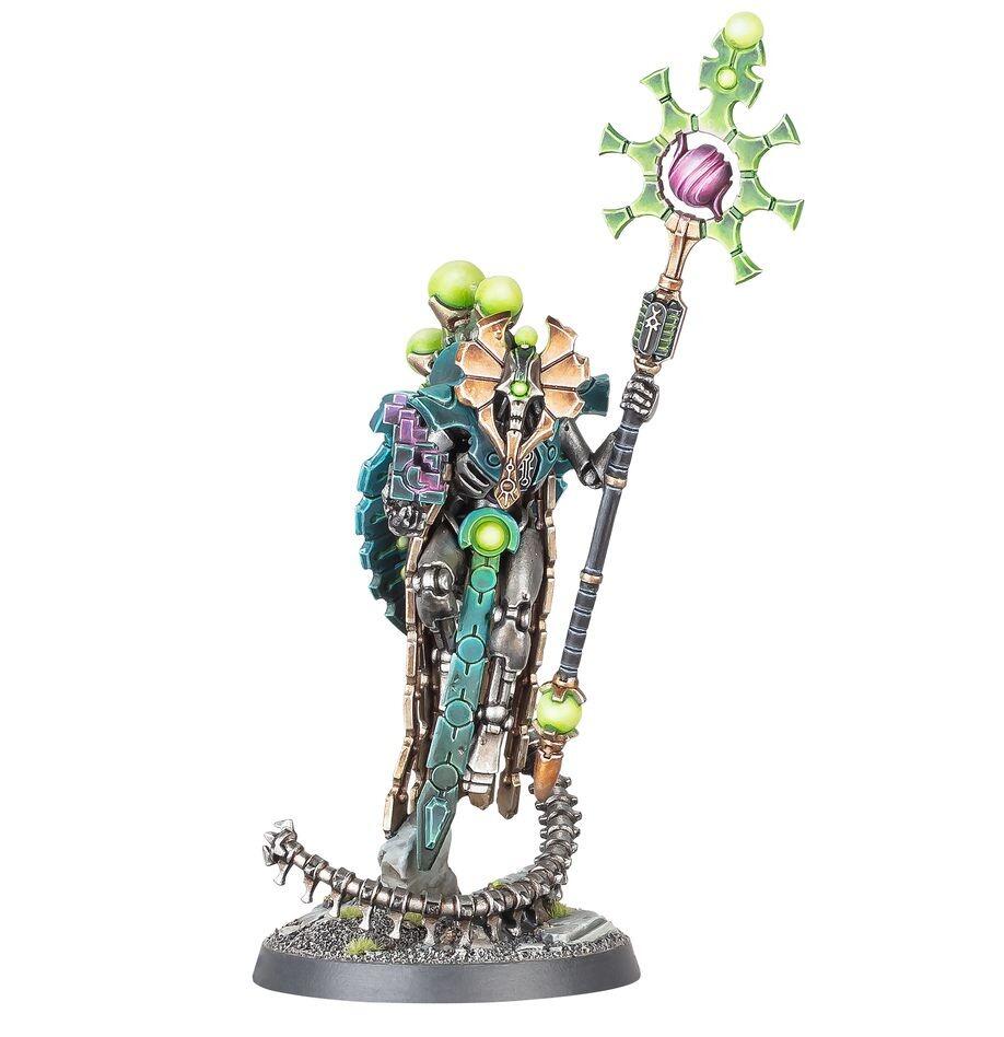 Orikan the Diviner – Necron Chronomancer HQ | Warhammer 40k | Games ...