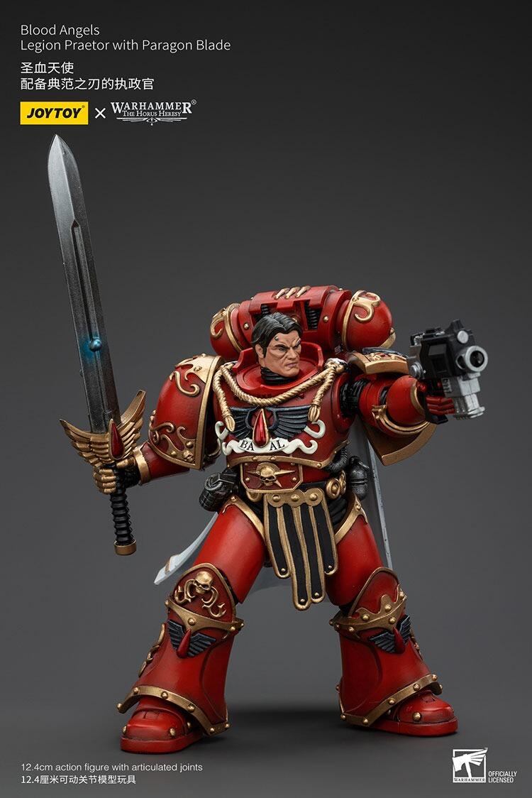 JoyToy Blood Angels Legion Praetor with Paragon Blade (1/18 Scale ...