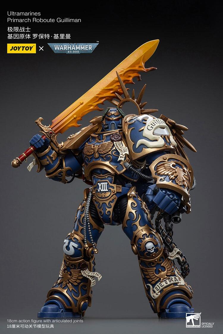 JoyToy Roboute Guilliman – Ultramarines Primarch (1/18 Scale ...