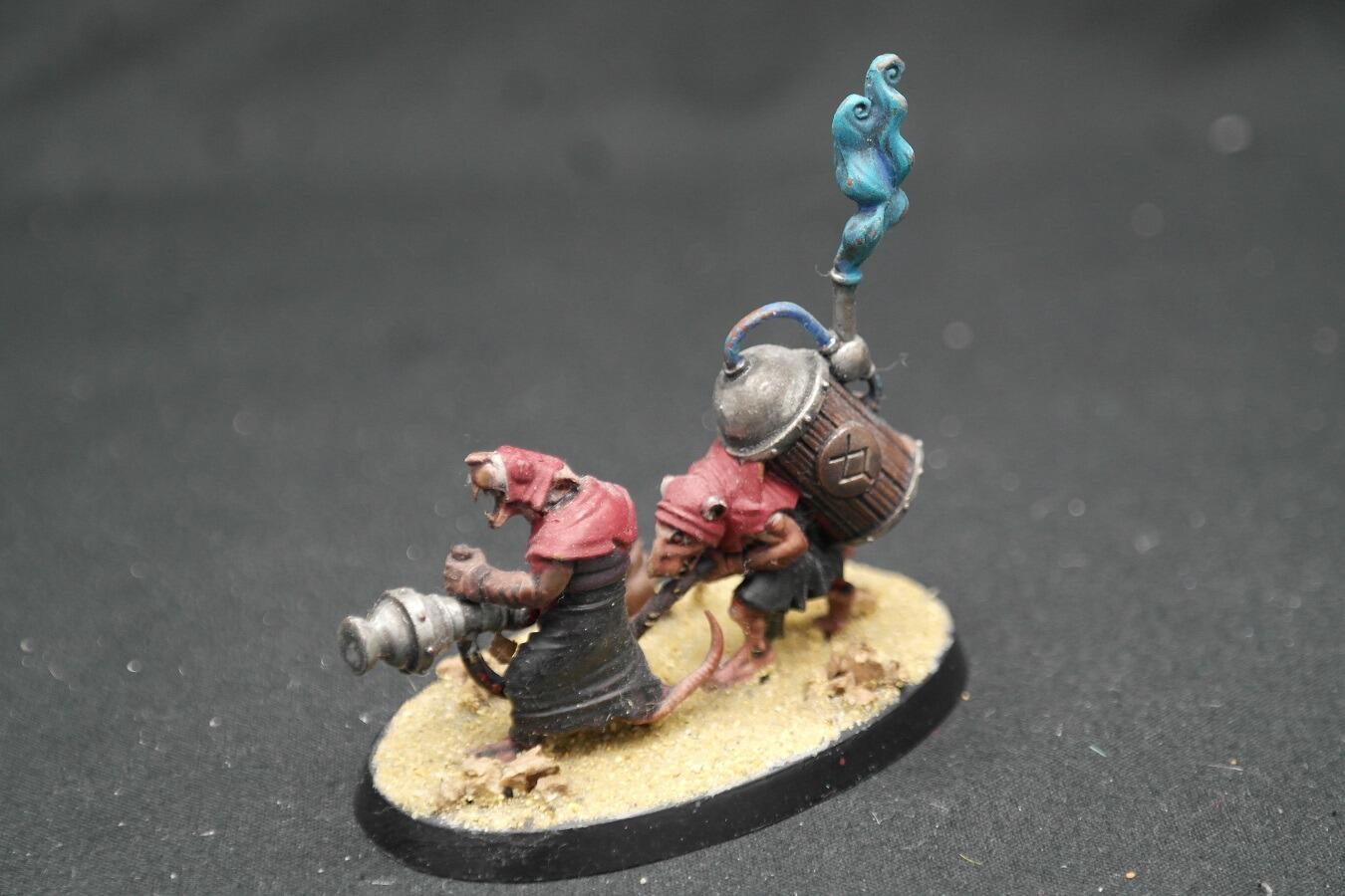 Pre-Loved Warpfire Thrower – Skaven Weapon Team | Warmodels.co.uk