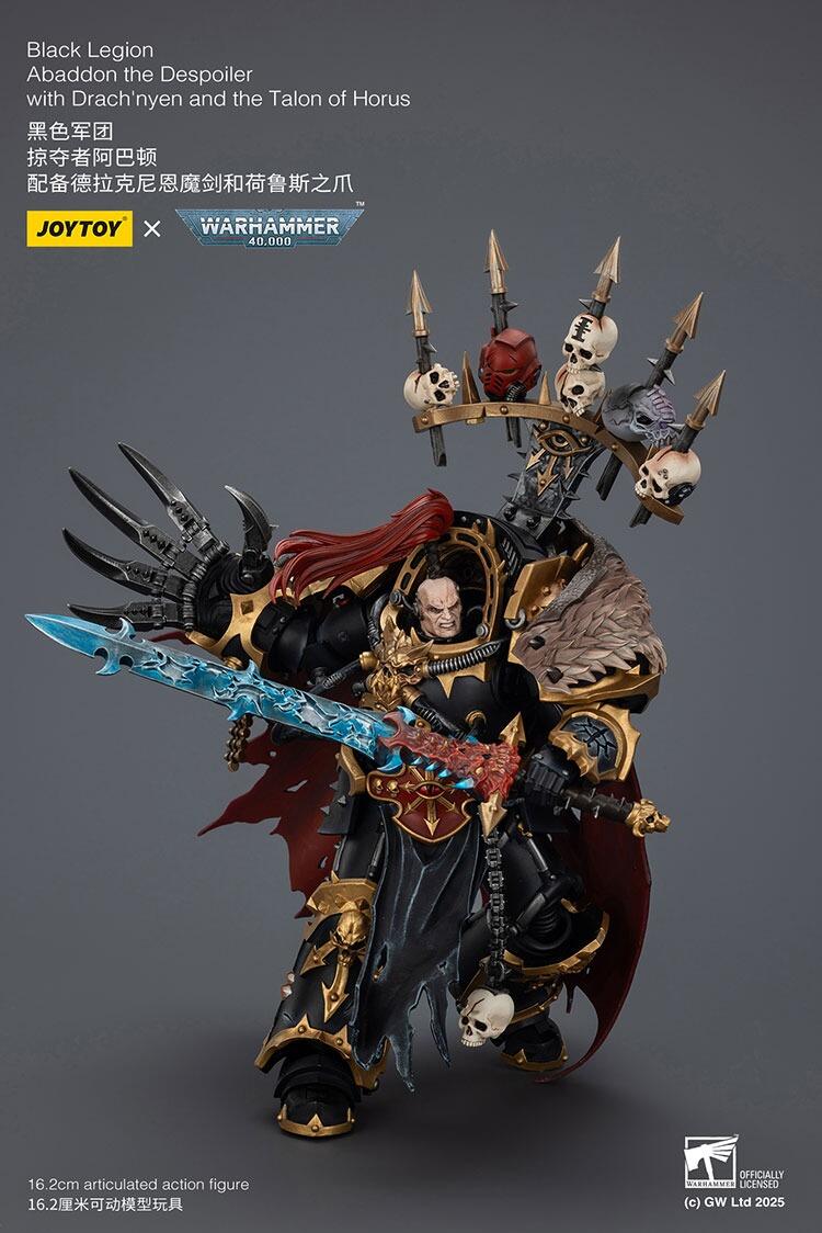 JoyToy Abaddon, Abaddon the Despoiler figure, Black Legion JoyToy ...