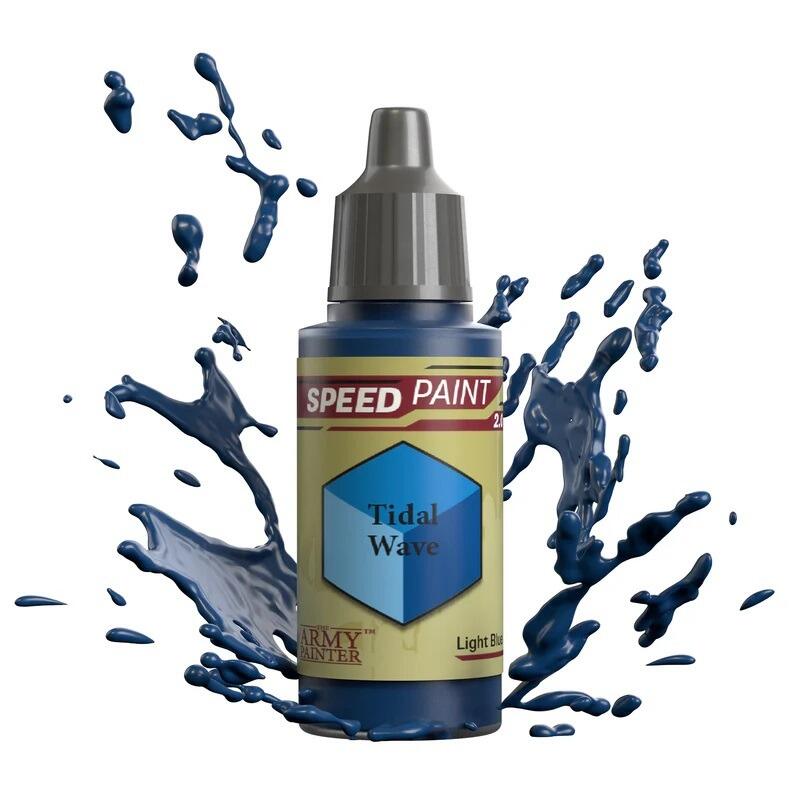 Speedpaint: Tidal Wave – Ocean Blue Paint | Warmodels.co.uk