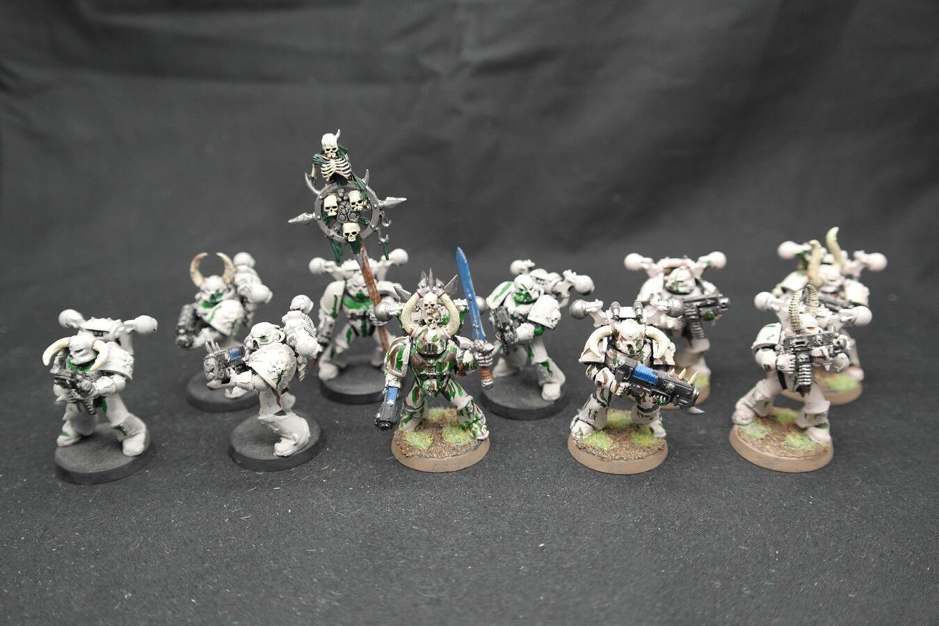 Pre-Loved Painted Chaos Space Marines | Warhammer 40k ref 104